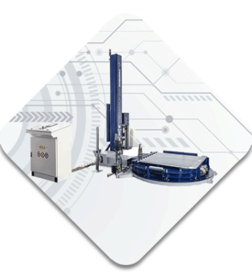 Technoplat 2000 Pallet Wrapper by Robopac in Dubai, UAE, Oman, Bahrain